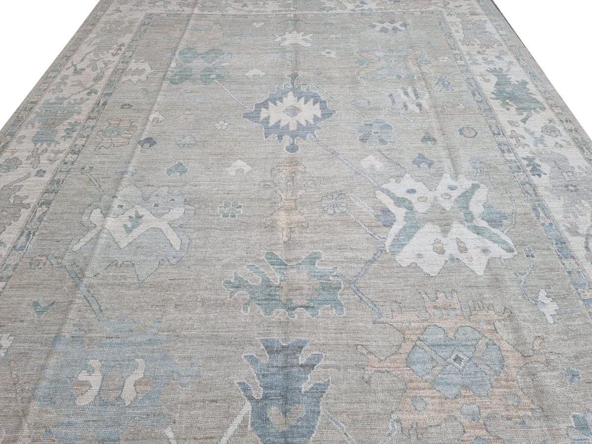 Kaoud Rugs Hand Knotted TAN WOOL ANT. MAHAL