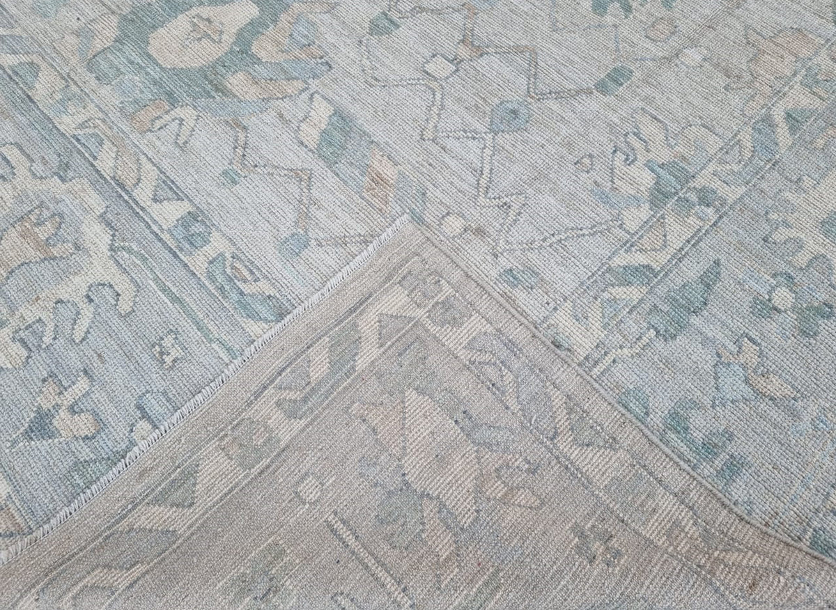 Kaoud Rugs Hand Knotted BEIGE WOOL ANT. MAHAL