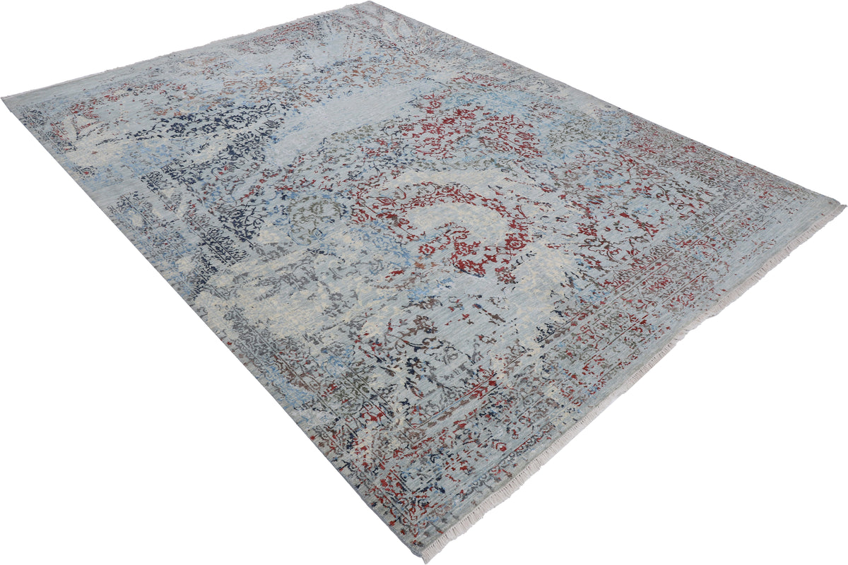 Kaoud Rugs 9.3X12 Rectangle Grey CONTEMP Area Rug