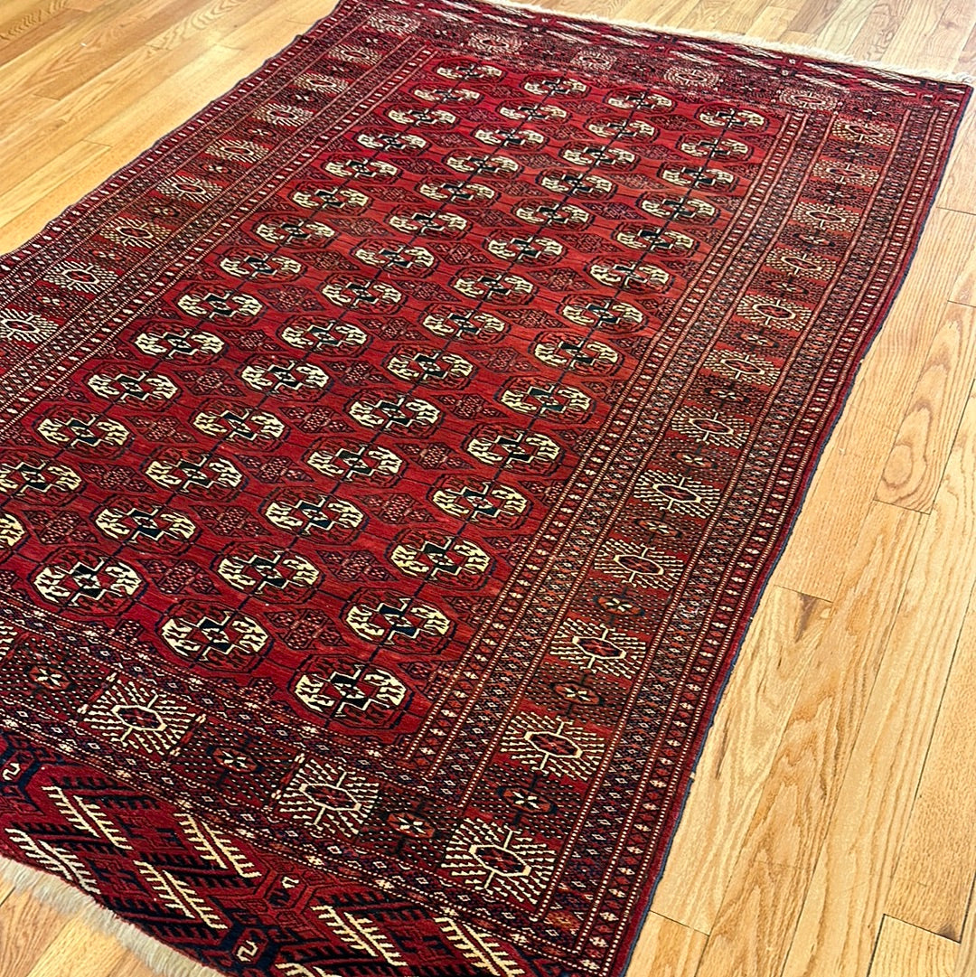 Kaoud Rugs Hand Knotted RED WOOL