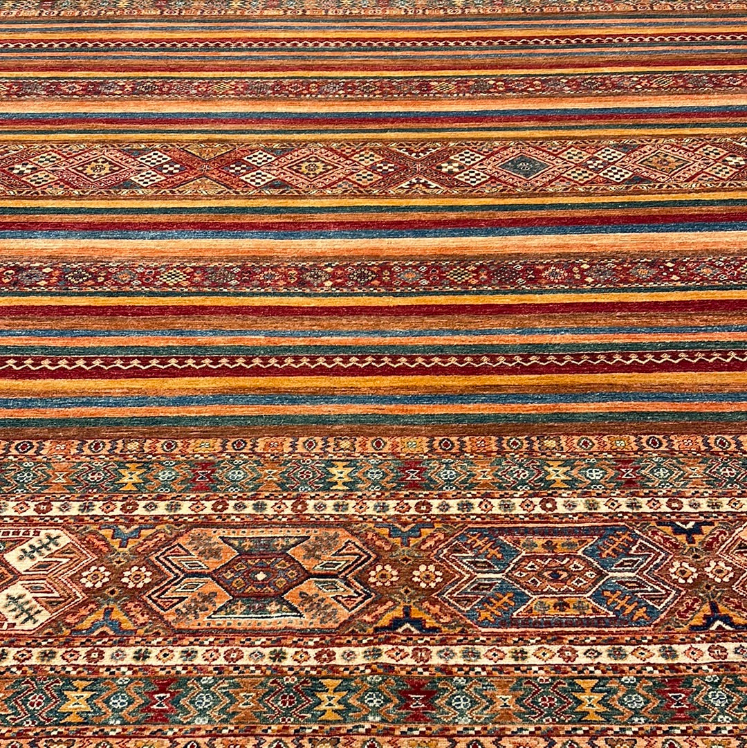 Kaoud Rugs HAND KNOTTED MULTI WOOL ANT. SHIRVAN-S